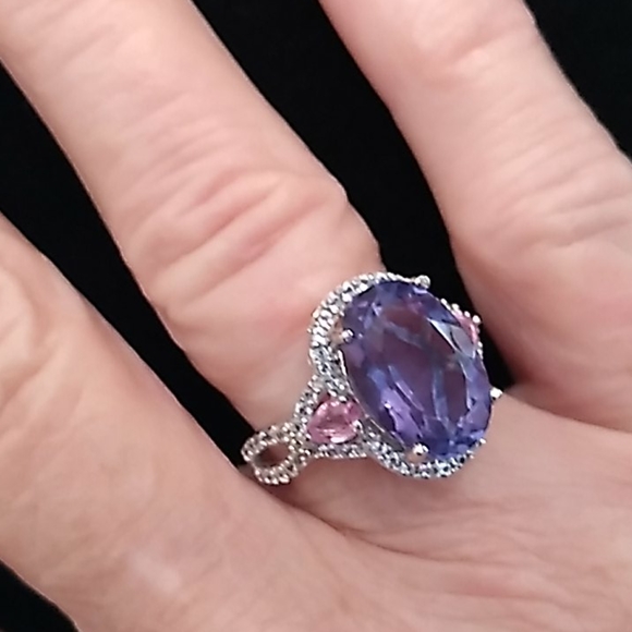 Colleen Lopez | Jewelry | Colleen Lopez 679 Fluorite And Pink Sapphire ...